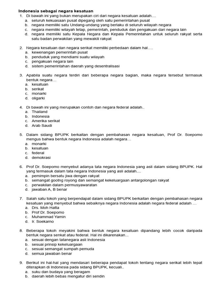 Soal PPKN BAB III | PDF