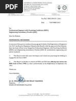 BEM Graduate Engineer Registration Guide | PDF | Engineering