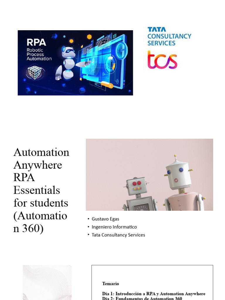 Curso Rpa | PDF | Internet Bot | Teoría de sistemas