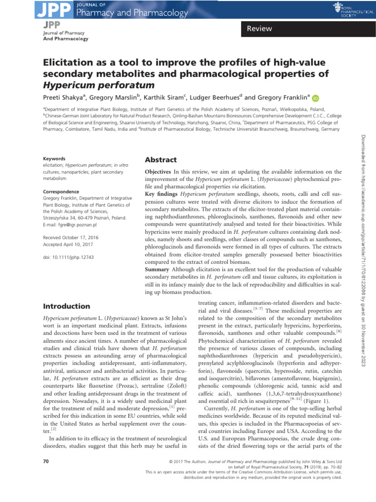 JPHP 12743 | PDF | Reactive Oxygen Species | Cell Signaling