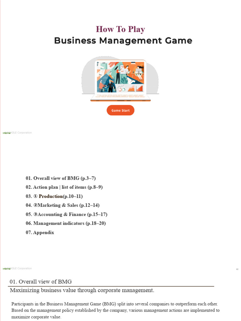 Business Management Game Guide | PDF | Cost Of Living | Debt