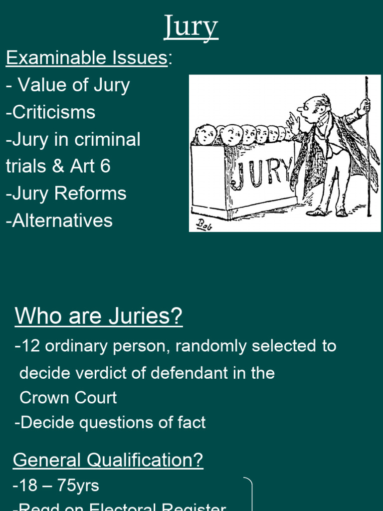 Jury Slides Updated 2020 | PDF | Jury Trial | Contempt Of Court