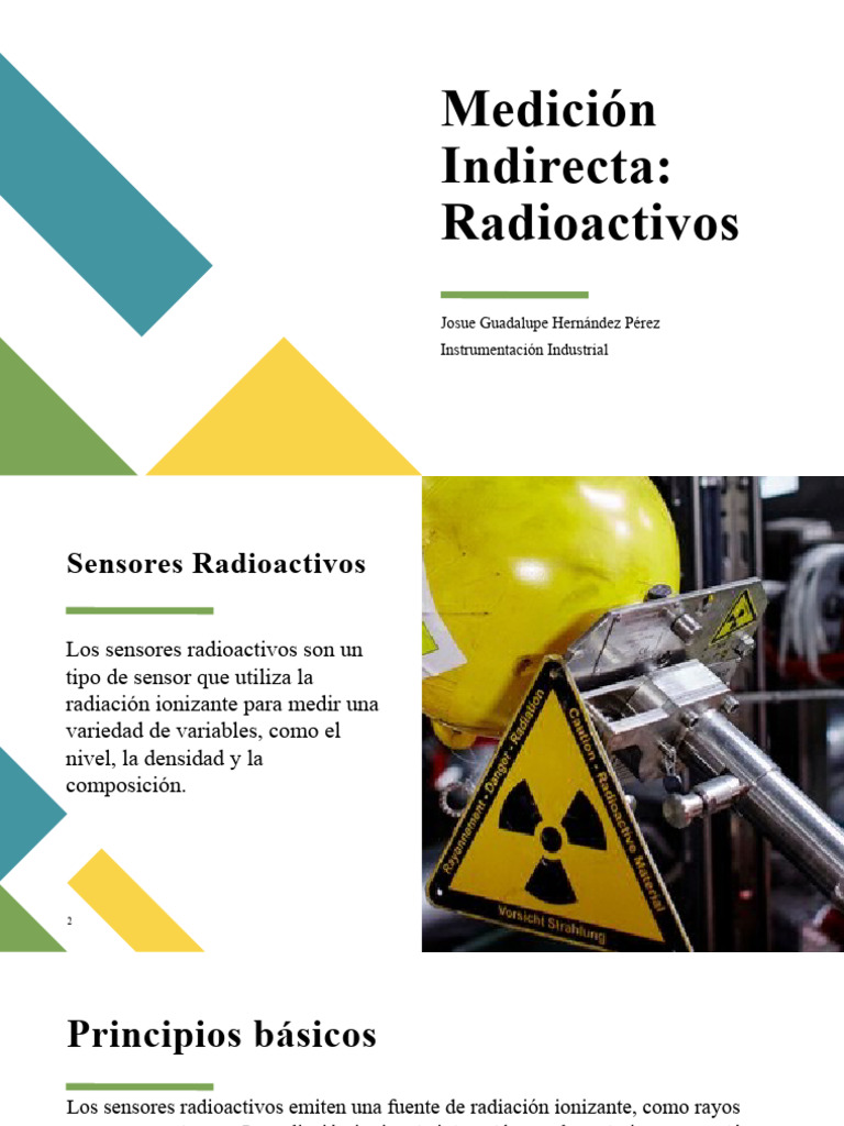 Medición Indirecta | PDF | Radiación ionizante | Desintegración radioactiva