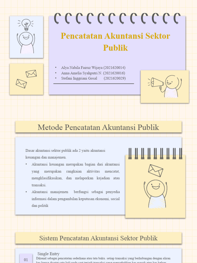 Metode Pencatatan Akuntansi Sektor Publik | PDF