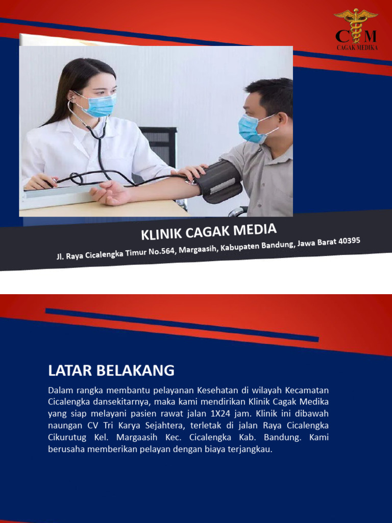 Compro Klinik Cagak Medika | PDF