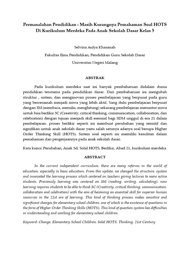 Selvina Aulya K - Artikel PSD | PDF