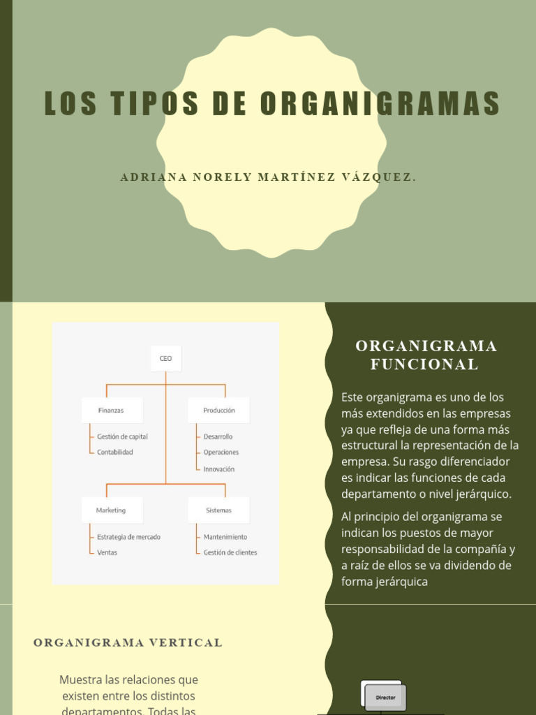 Los Tipos de Organigramas | PDF