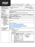 G7 Filipino Matatag Lesson Plan | PDF