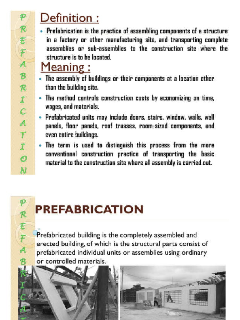 Prefab 1 | PDF