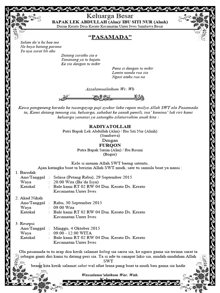 Pasamada | PDF