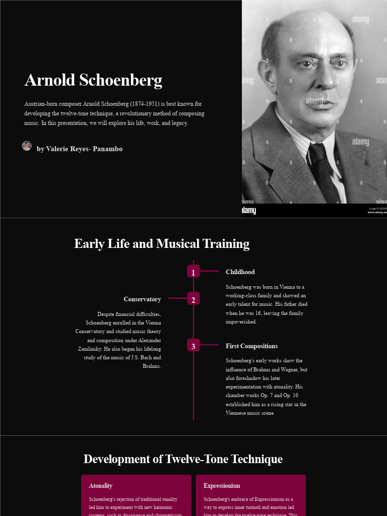 Arnold Schoenberg | PDF | Classical Music | Performing Arts
