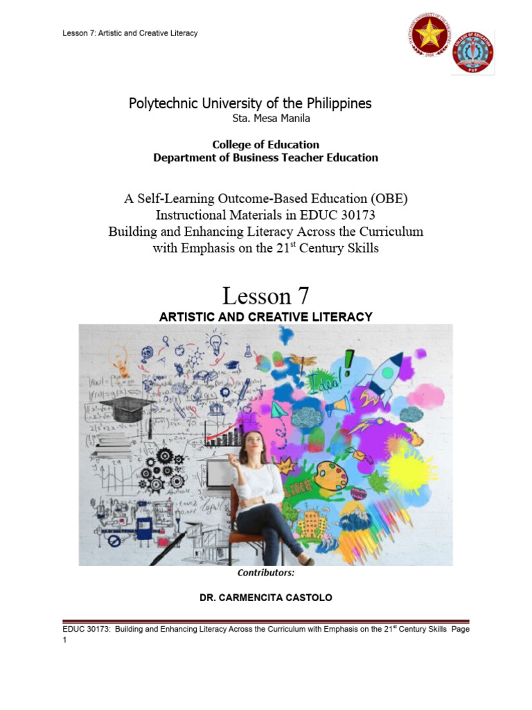 Module 7 Building Literacy | PDF | Curriculum | Learning