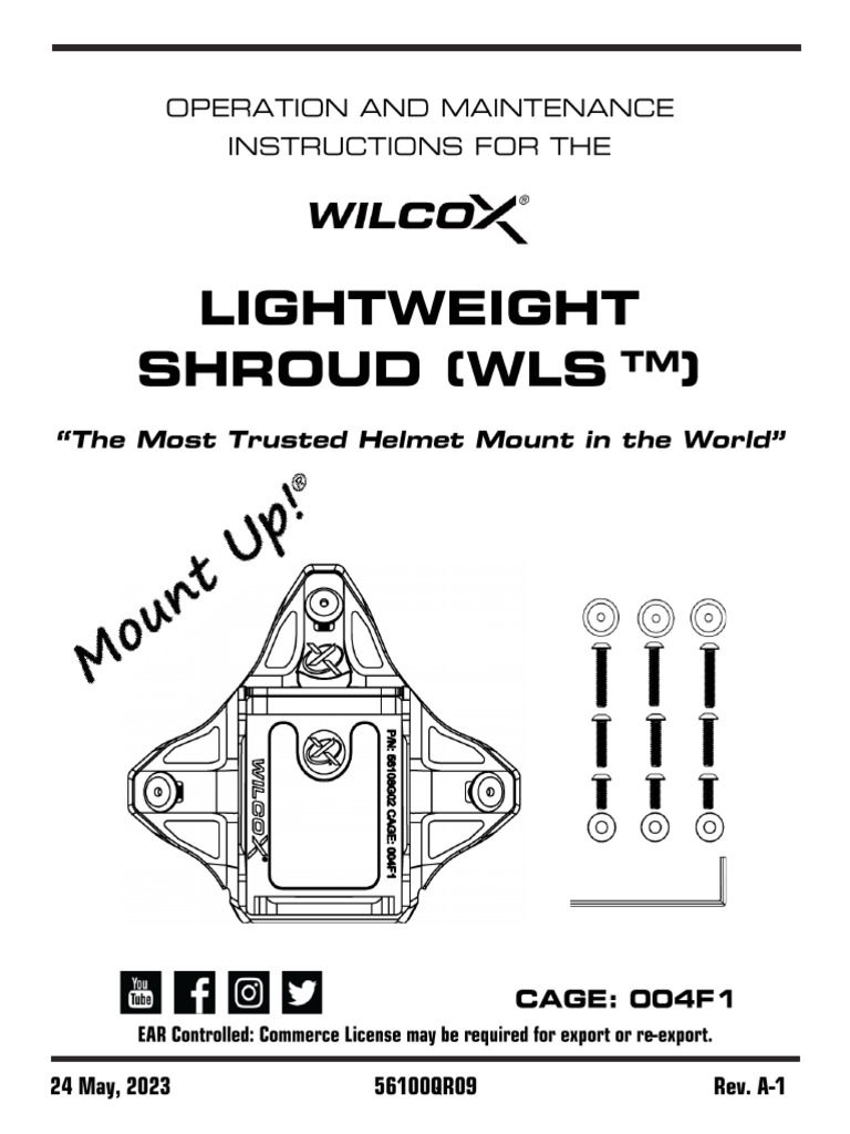 Wilcox Wls Shroud Operator Manual Pdf