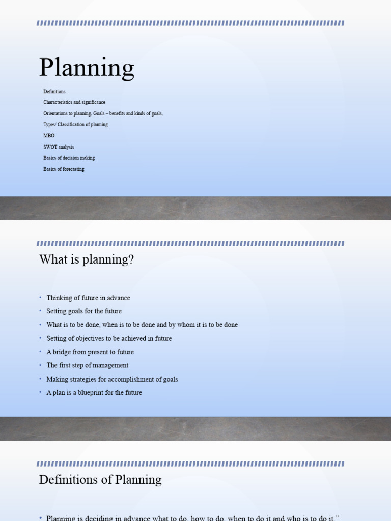 Unit4 Planning | PDF | Decision Making | Goal