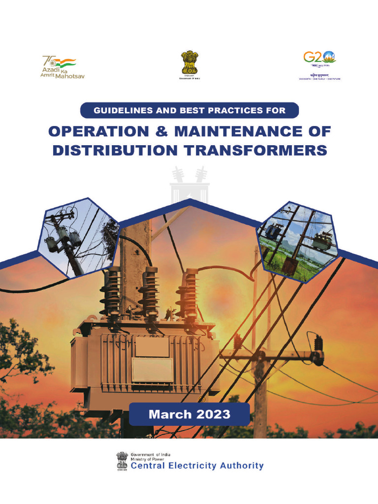Guidelines For OM of DTs | PDF | Transformer | Electrical Resistance ...