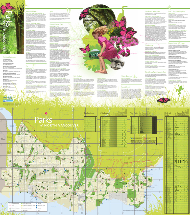 Parks of North Vancouver Map | PDF | Trail | Vancouver