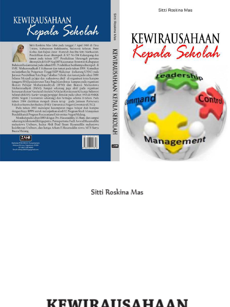 Buku Kewirausahaan Kepala Sekolah | PDF | Karier & Perkembangan