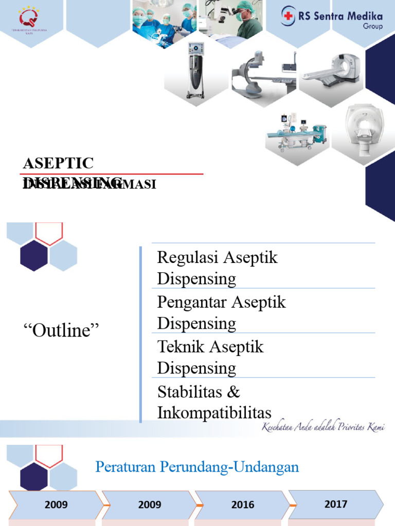 Farmasi - Materi Aseptic Dispensing | PDF