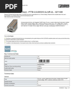 Comparison Sheet of Terminals (Wago - Phoenix) | PDF | Science ...
