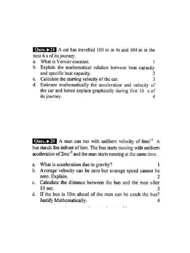 Physics Chap 2 | PDF