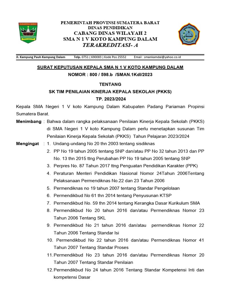 2b. SK PKKS 2023 | PDF