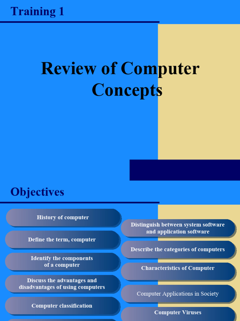 Selected Computerr Concept | PDF | Computer Hardware | Computer Virus