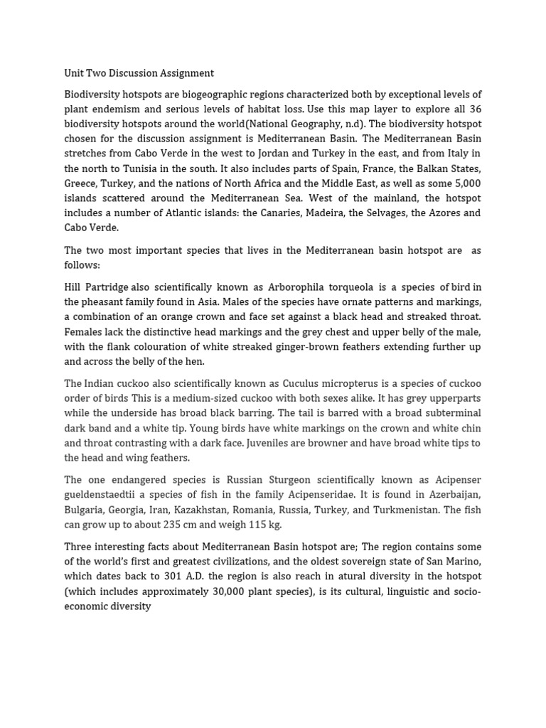 Unit Two Discussion Assignment Pdf Birds Of Eurasia Ornithology 