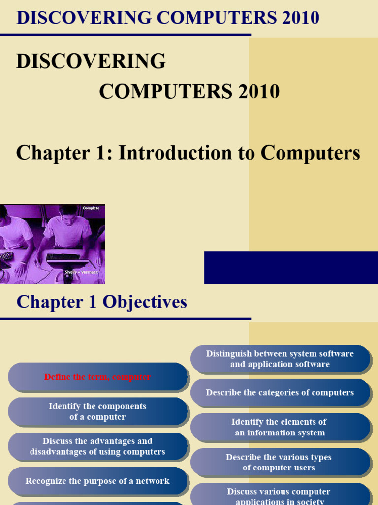 Discovering Computers 2010 Chapter 1: Introduction To Computers | PDF ...