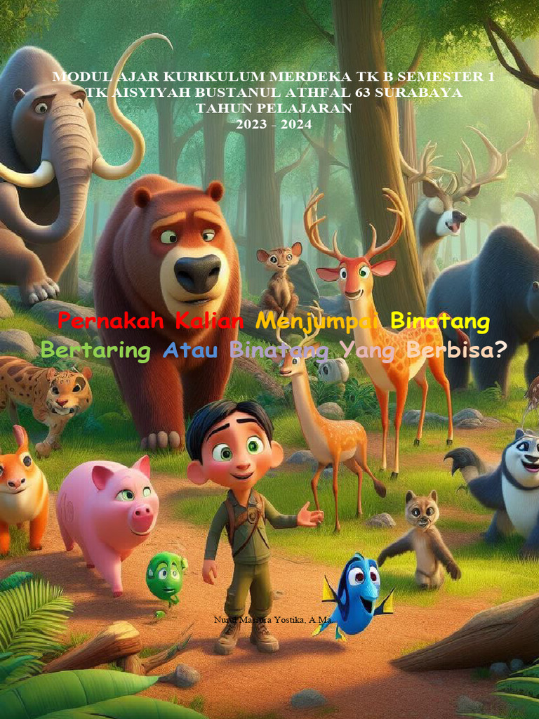 Modul Ajar Binatang Buas | PDF