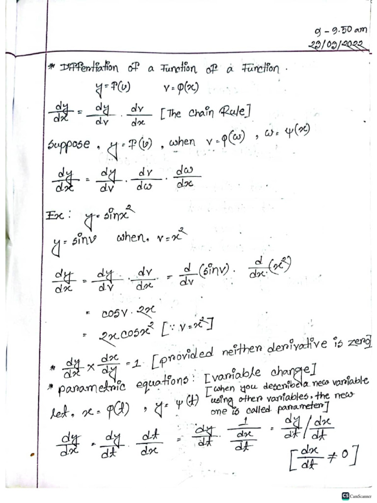 1 1 Differential Calculus 1 Pdf