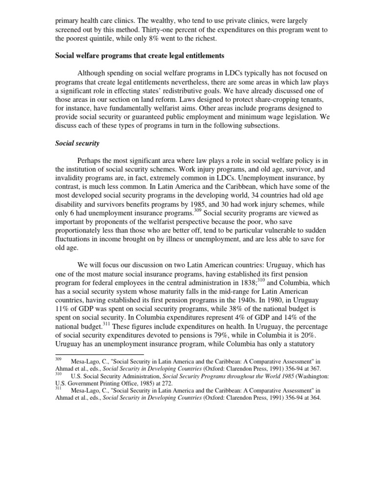 Legal System 85 Trebil | PDF | Welfare | Social Security (United States)