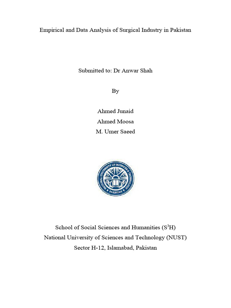 Background Surgical Ind | PDF | Surgery | Health Care