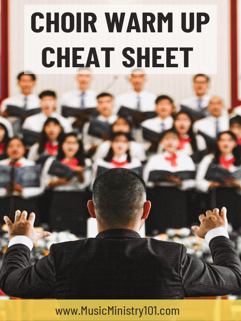 Bfb76a-60bf-36fc-320f-C55e6a733b8 Choir Warmup Cheat Sheet | PDF ...