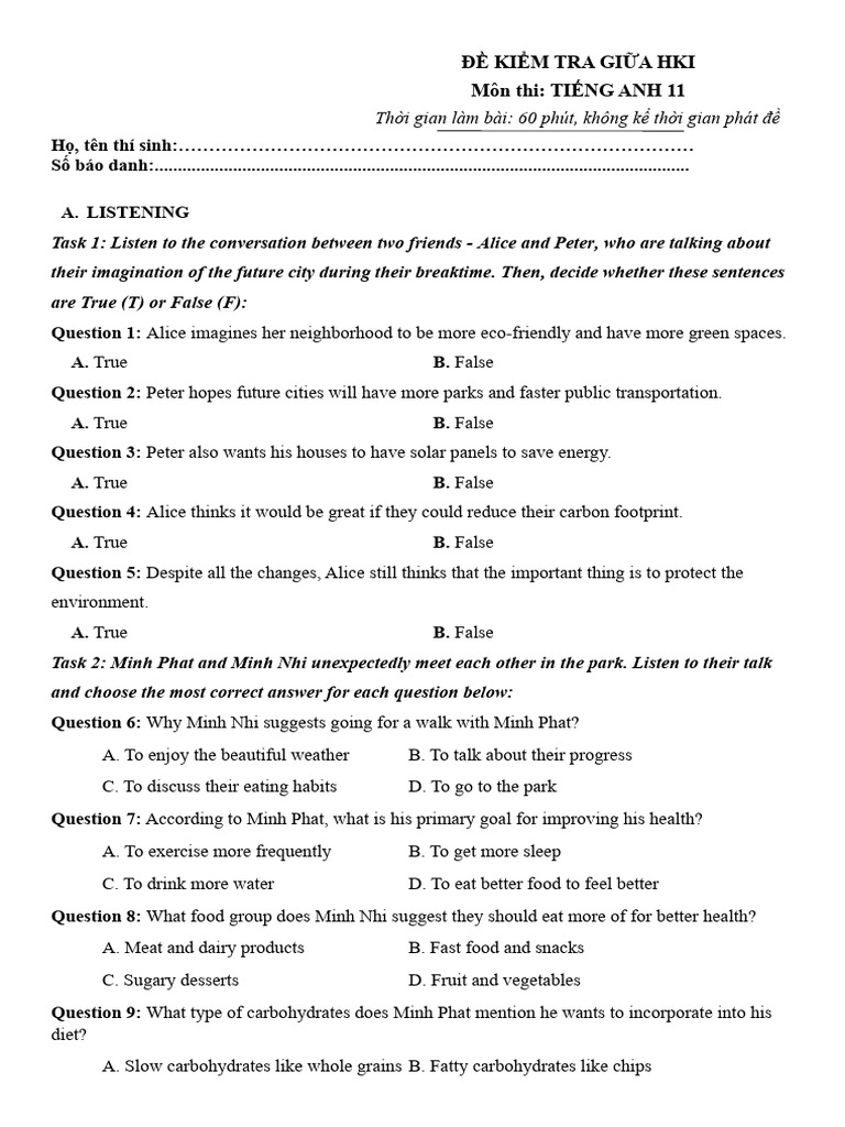 Test 1 HS GK1 GB11 PDF Millennials