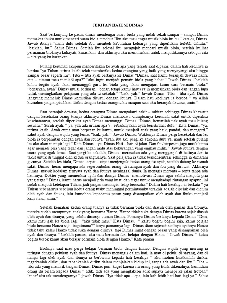 Cerpen 1000 Kata | PDF