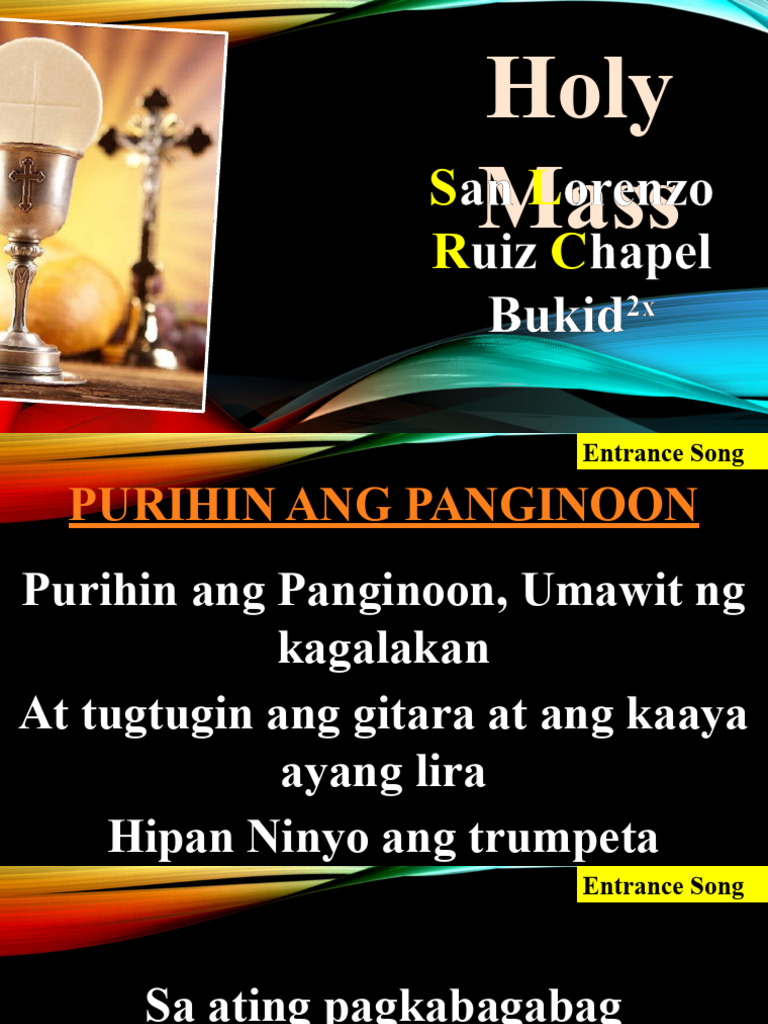 October 17, 2022 Sunday Mass | PDF