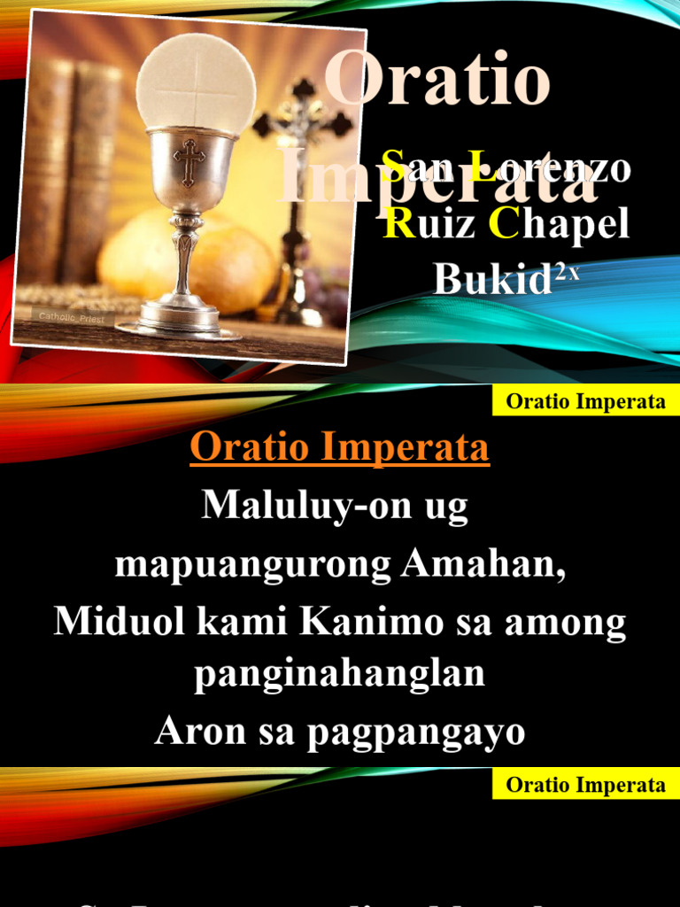 Oratio Imperata | PDF