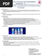 Smart Attendance System Project | PDF | Databases | Computing