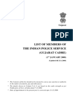 Gradation List IPS - 2025 | PDF | Punjab | Law Enforcement