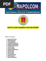 Napolcom Exam Reviewer... | PDF