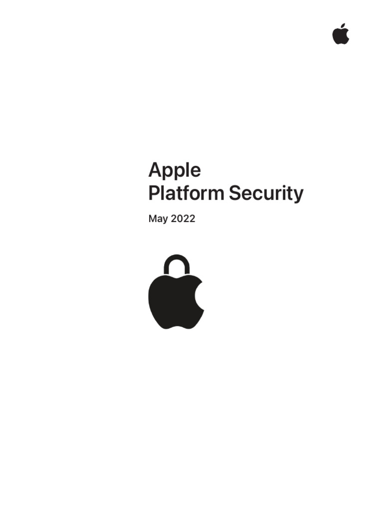 Apple Platform Security Guide | PDF | Ios | Security