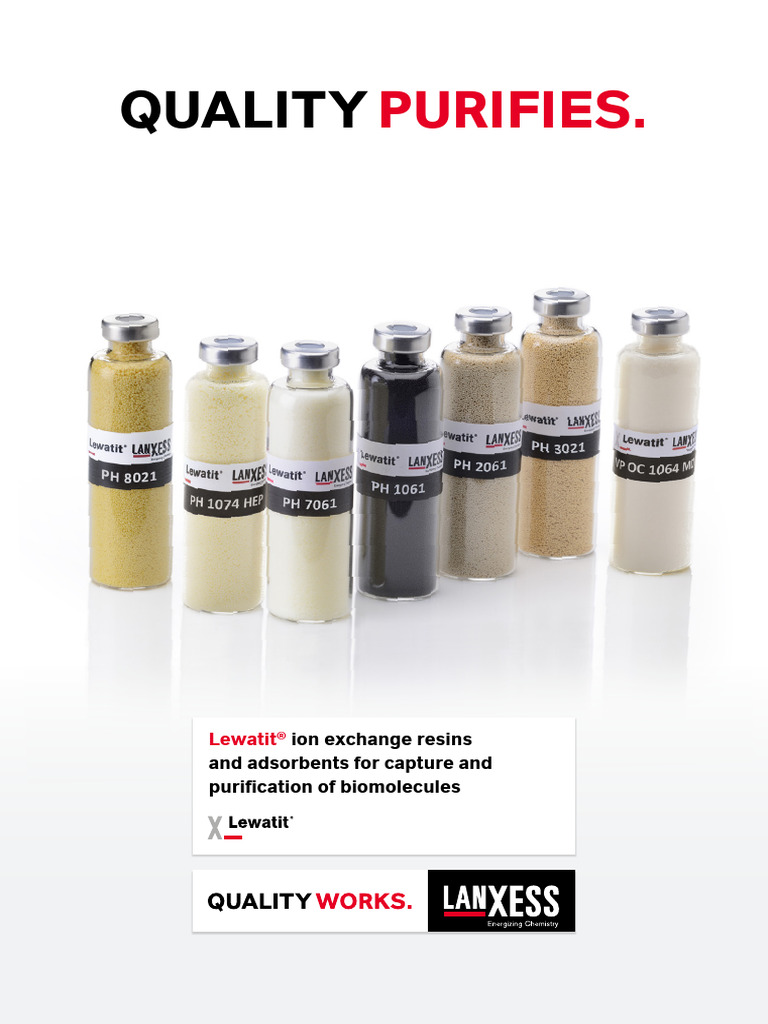 LEWATIT MonoPlus TP 207 Brochure en US | PDF | Ion Exchange | Adsorption