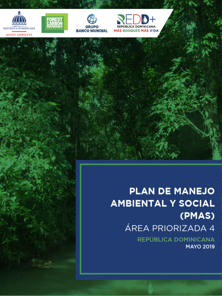 Plan de Manejo Ambiental Y Social (PMAS) : Área Priorizada 4 | PDF ...