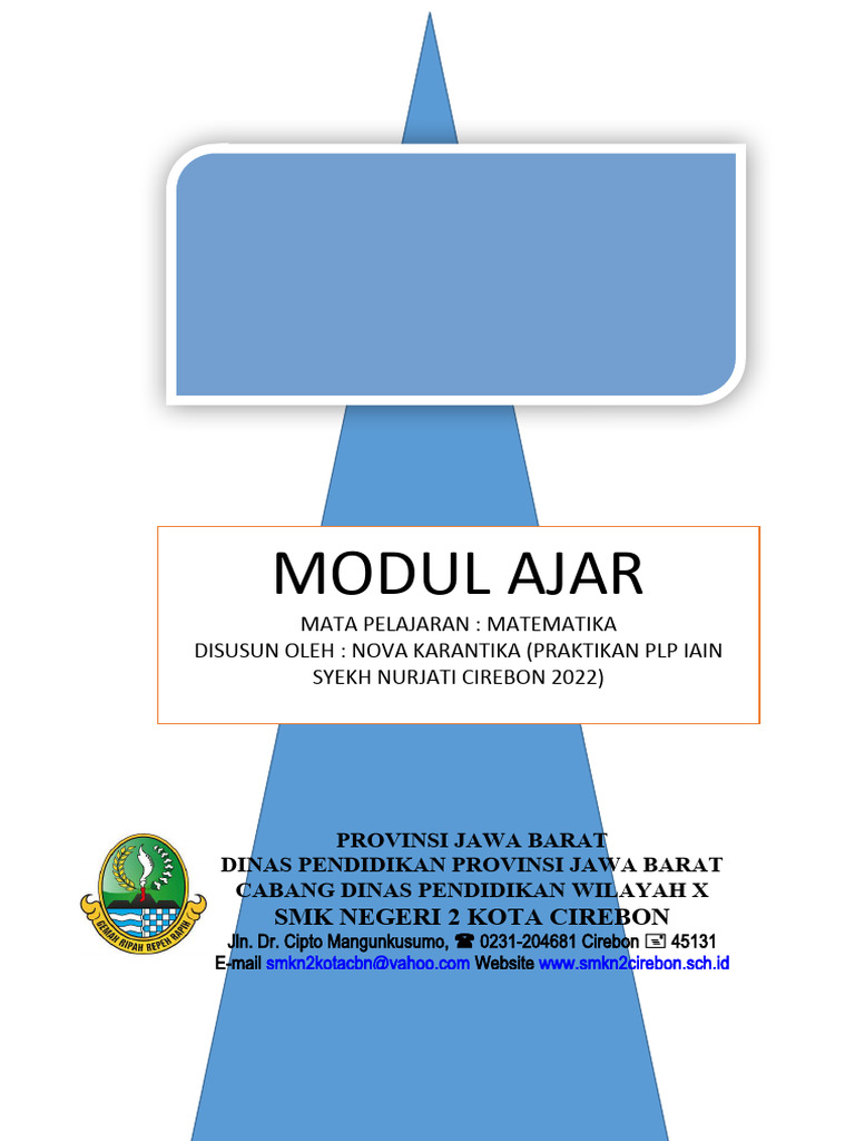Format Modul Ajar 1 | PDF | Metode & Bahan Ajar | Komputer