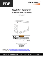Generator Clearances | PDF