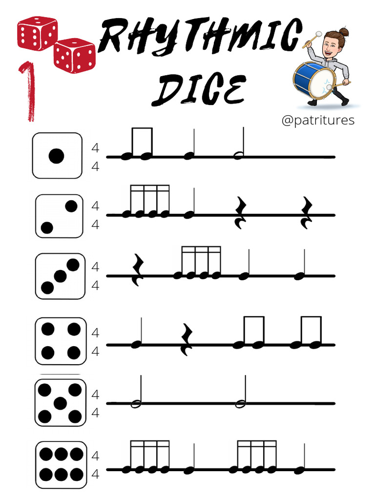 Rhythmic Dice | PDF | Cooking, Food & Wine | Law