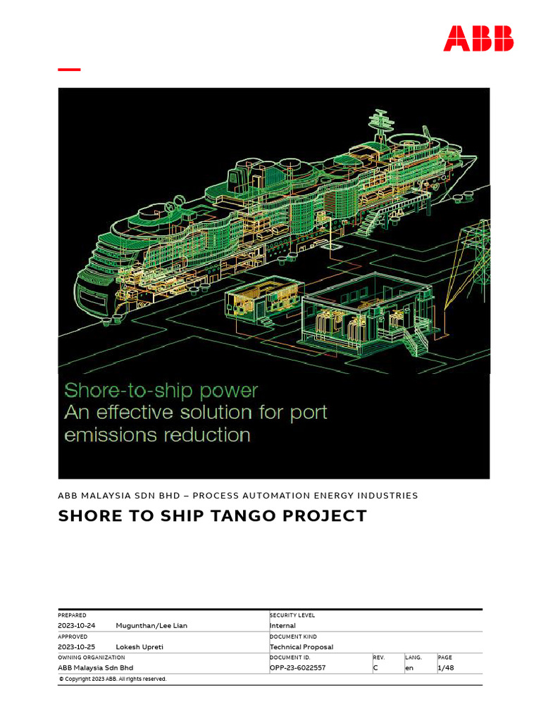OPP-23-6022557 - S2S - Technical Proposal Rev-C | PDF | Electrical Substation | Fuse (Electrical)