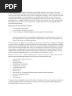 Lombroso's Atavism in Criminology | PDF | Criminology | Crimes