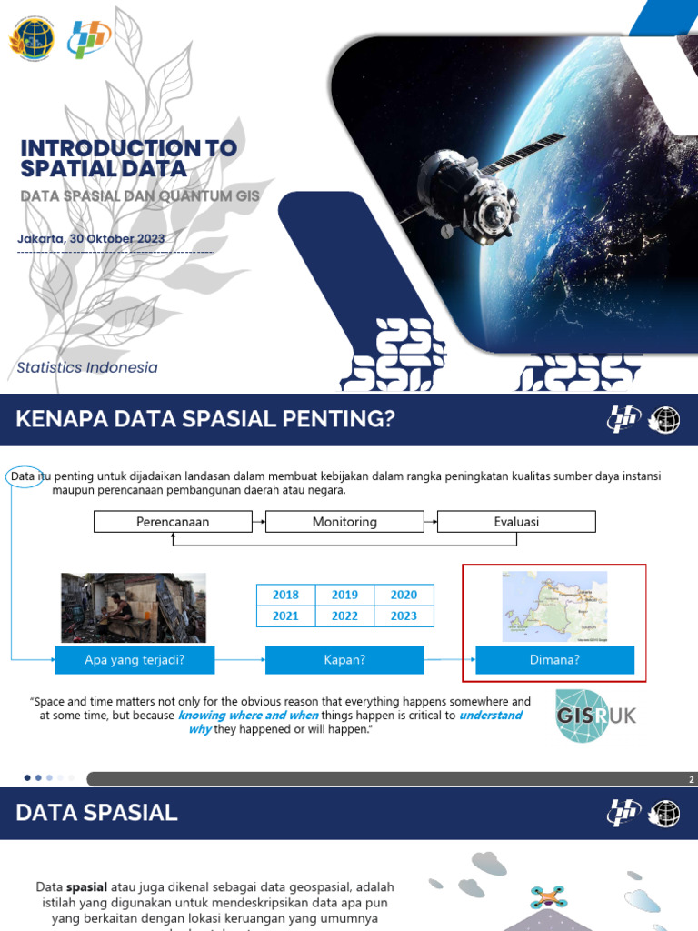 Jenis Data Spasial dalam QGIS | PDF