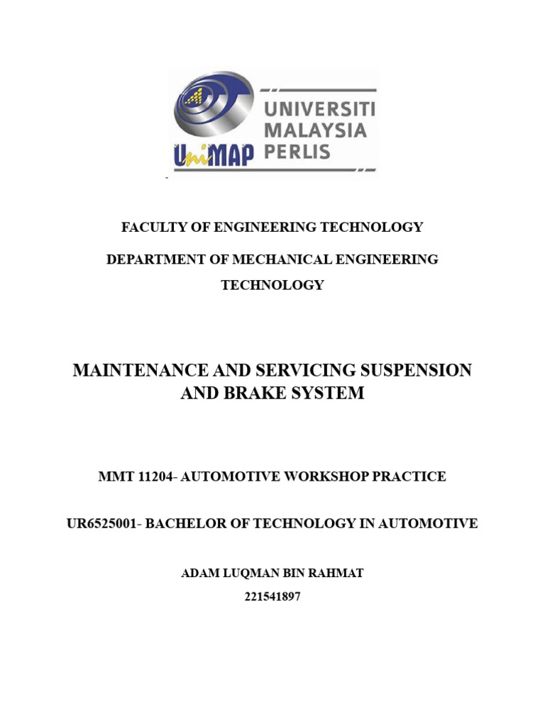 Project PBL | PDF | Brake | Mechanical Engineering